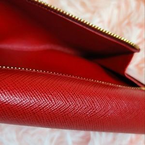 Prada | Bags | Prada Silver Logo Plaque Fold | Poshmark